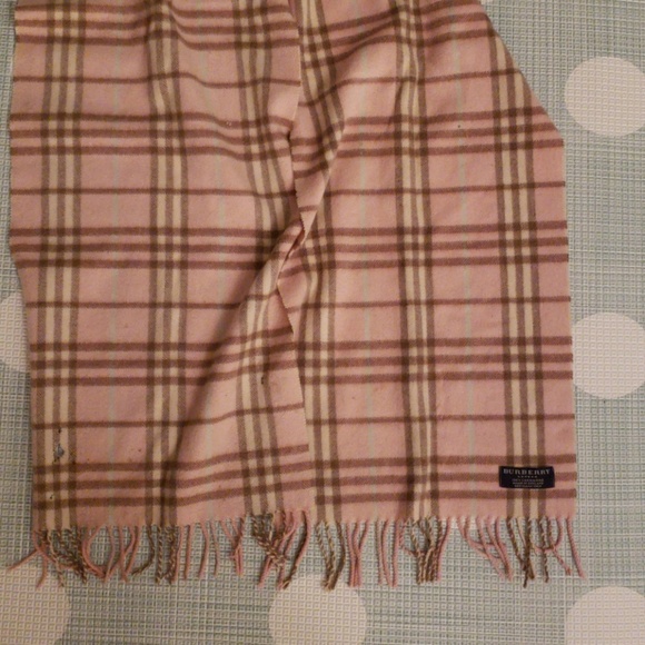 Burberry | Accessories | Burberry Scarf Light Pink | Poshmark